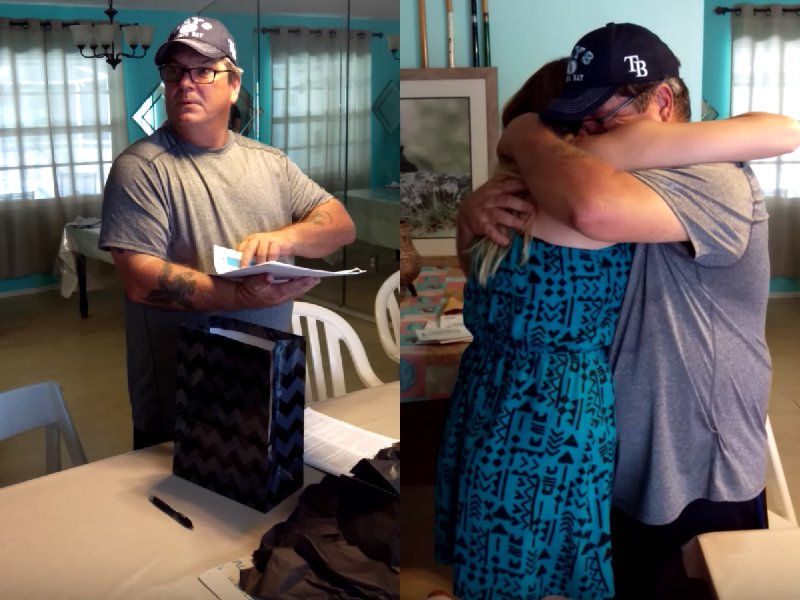 Girl Gave Her Stepdad The Best Birthday T Legal Documents So He