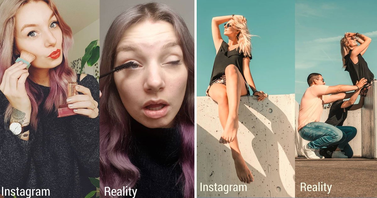 Social Media Vs Reality The Truth Behind Amazing Social Media Pictures