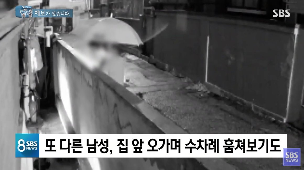 담장 넘어 원룸사는 여중생 샤워 장면 훔쳐보던 남성 Cctv에 딱 걸렸다 Newsnack
