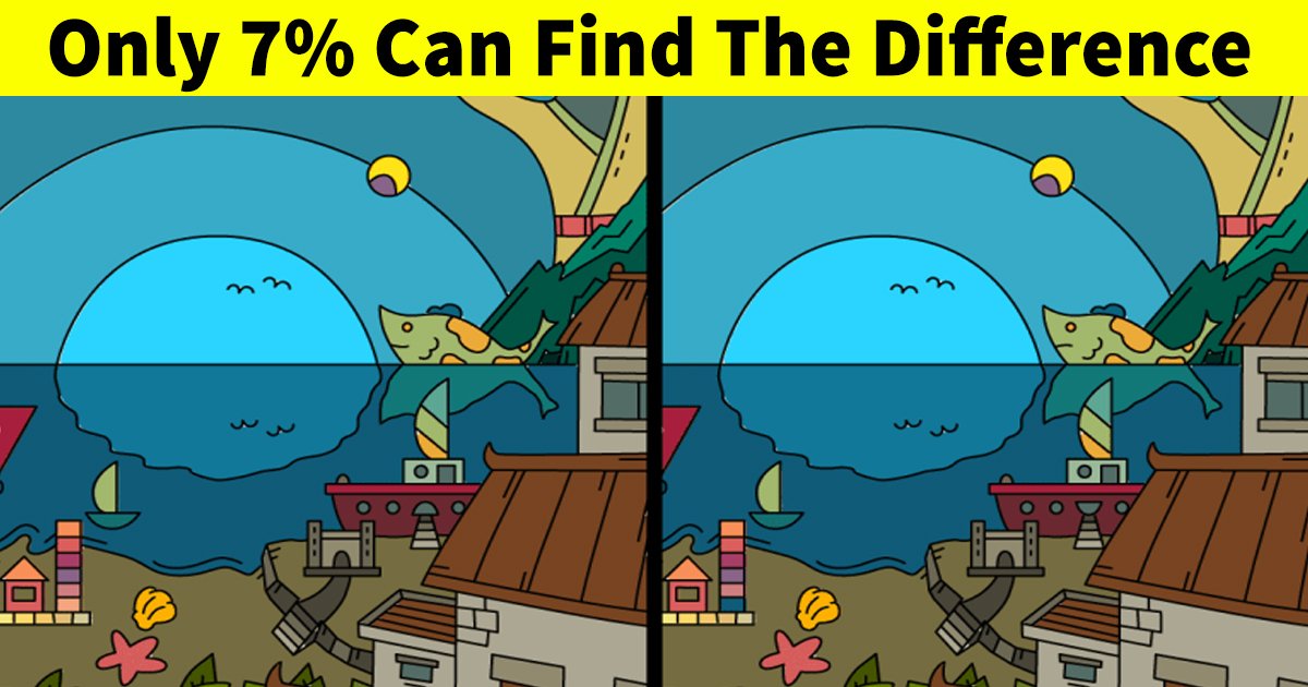 How Fast Can You Spot The Differences Between These Two Pictures